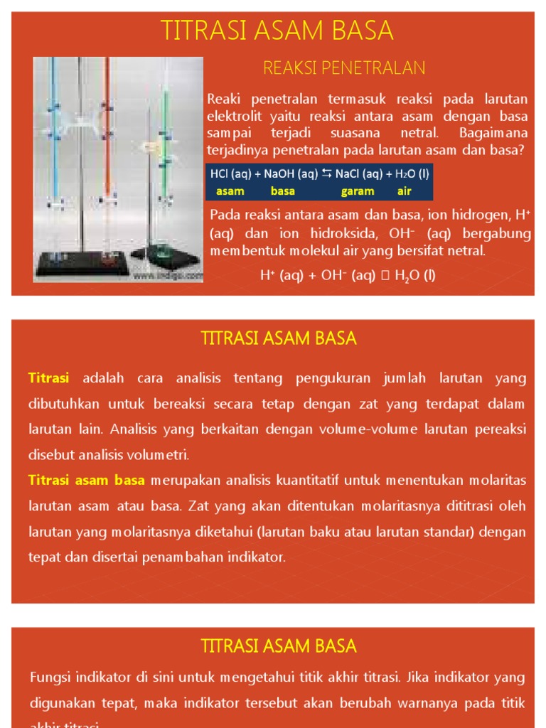 TITRASI ASAM BASA Adek | PDF