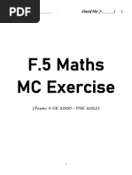 2025 HKDSE Math Paper 1 | PDF