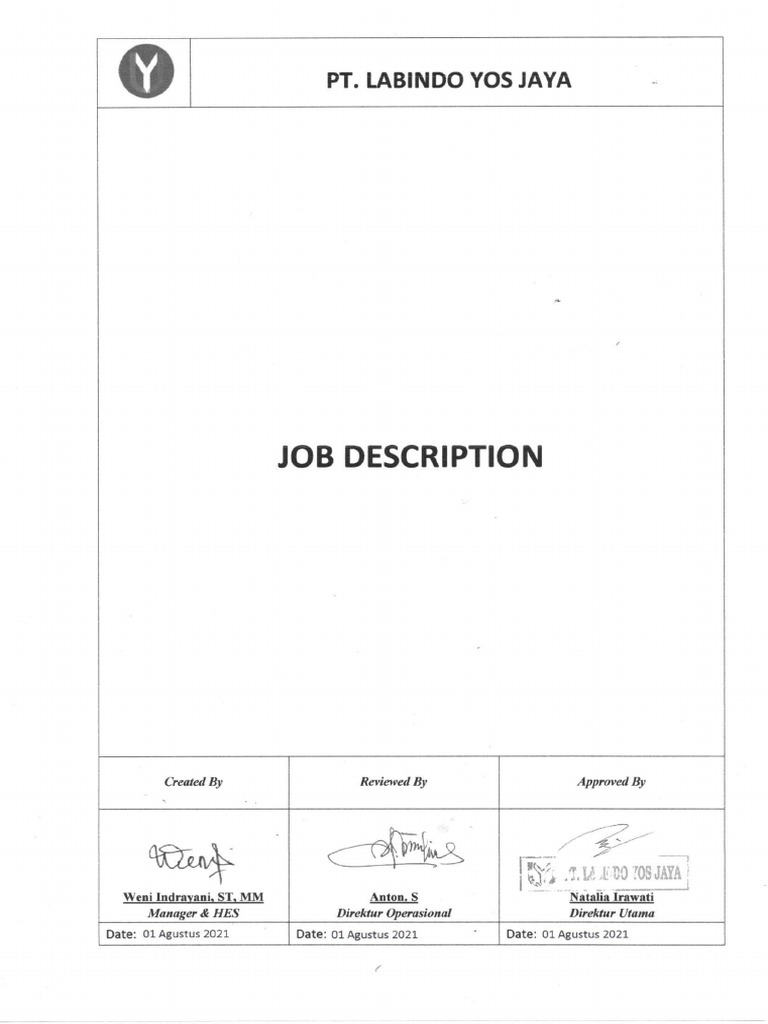 Job Desk | PDF