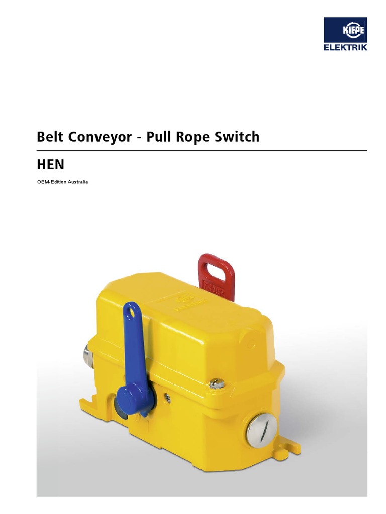 Pull Wire Switch Kiepe Henseries | Download Free PDF | Switch | Screw