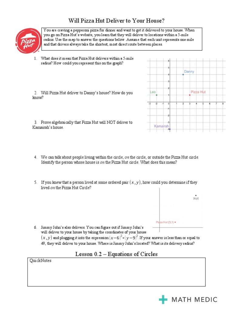 Lesson 0.2 - Precalculus - Math Medic | PDF | Sports & Recreation
