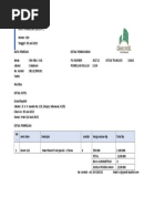 Contoh Nota Makan | PDF