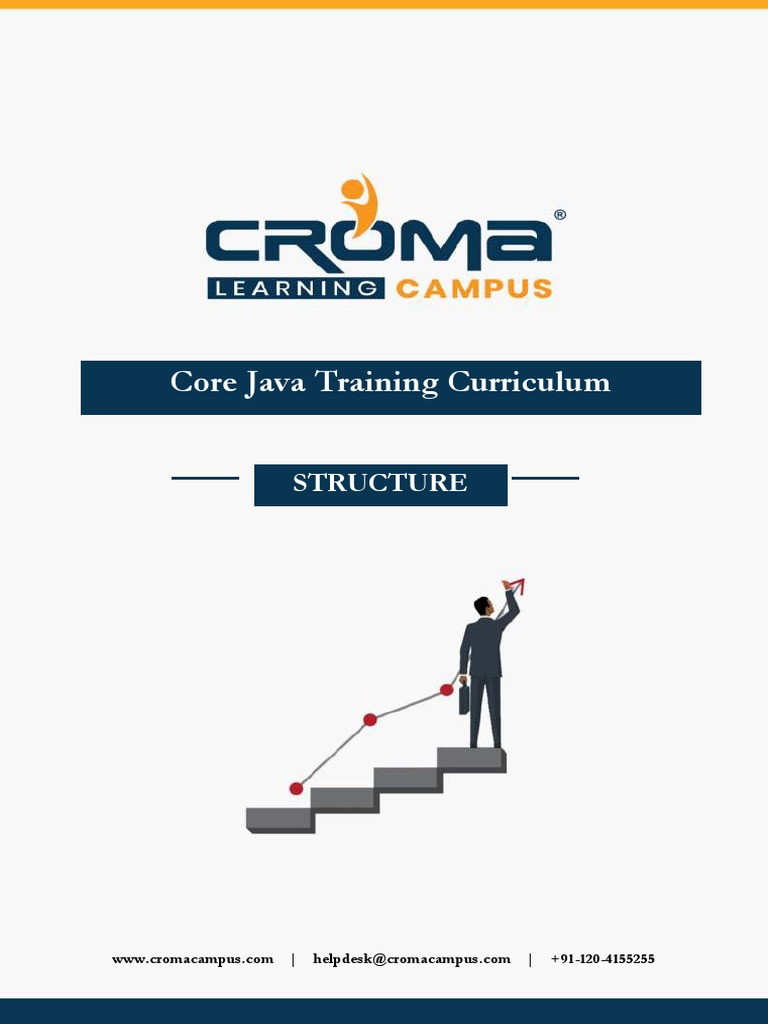 Croma Campus Core Java Training Curriculum Pdf Method Computer Programming Java