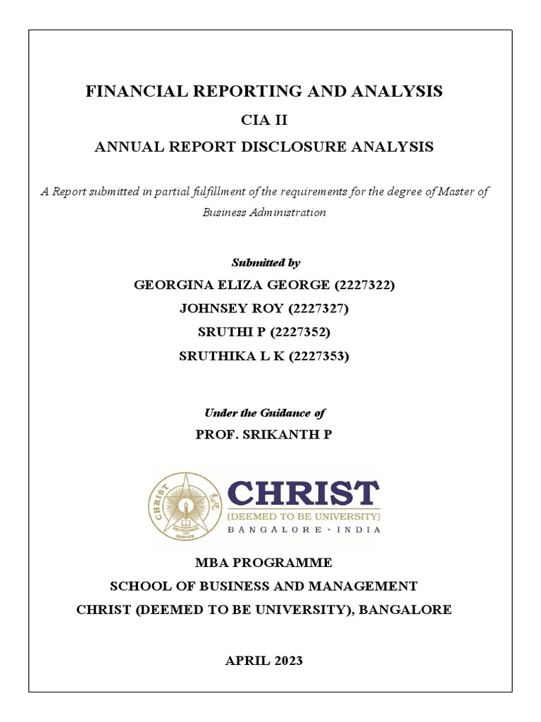 Fra Cia 2B | PDF | Revenue | Governance