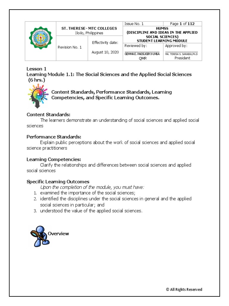 Module-In-Humss 224 (Chapters 1-12) | PDF | Psychotherapy | Social Sciences