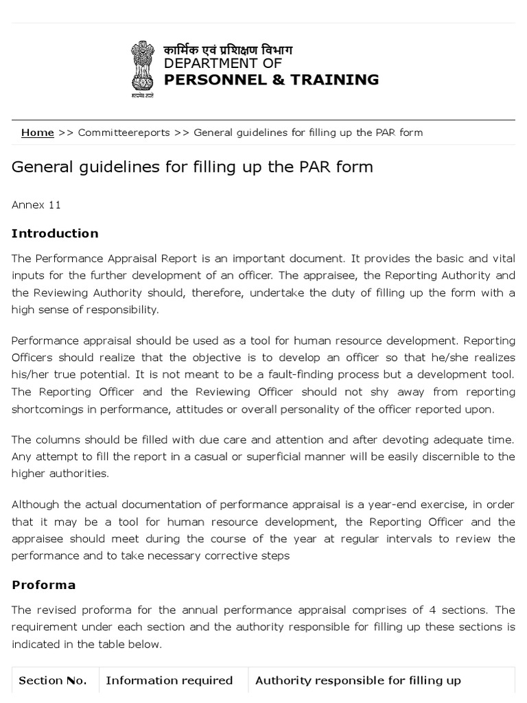 Performance Appraisal Guidelines | PDF | Performance Appraisal | Integrity