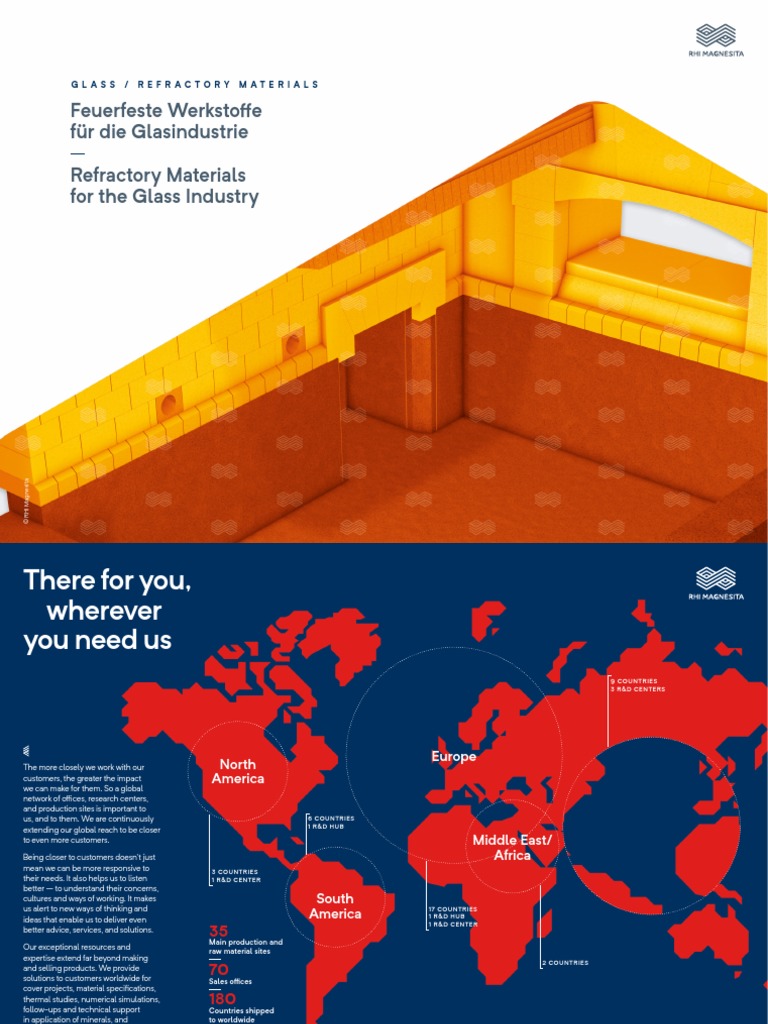 RHI Magnesita: Refractories for Glass Industry | PDF | Business Process ...