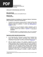 Centralized Labour Quarters Guidelines | PDF | International Labour ...