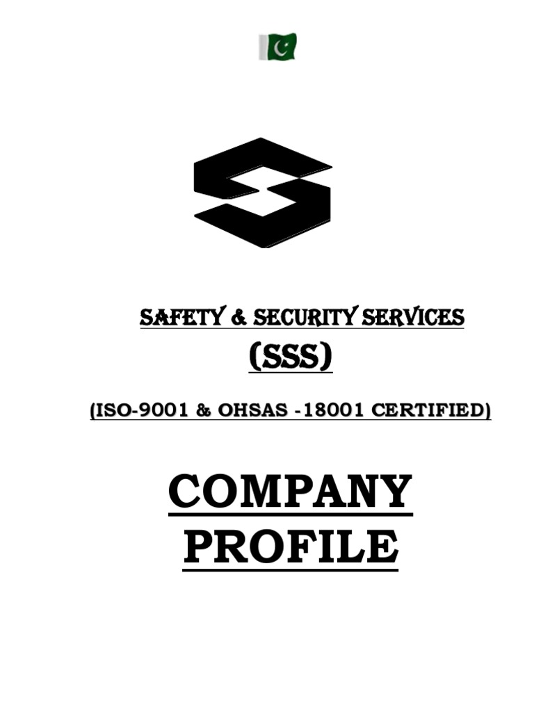 Company Profile SSS Company | PDF | Security Alarm | Security Guard