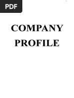 Security Company Profile Sample | PDF | Computers
