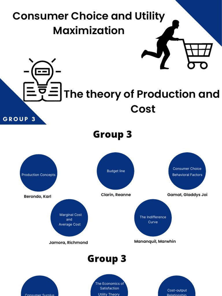 Consumer Choice And Utility Maximization 1 Pdf Utility Economic