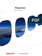 B1. Introduction To Sabre - Basic Reservations Manual - Oct2015 | PDF ...