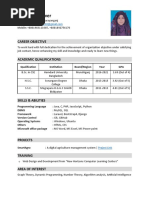 Samrat CV | PDF | Microsoft Windows | Personal Computers