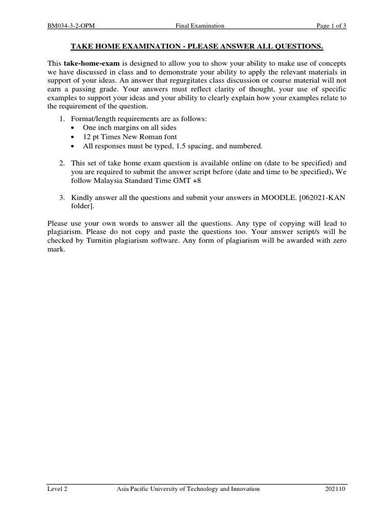 Opm Final Exam October 2021 | PDF | Pallet | Hospital