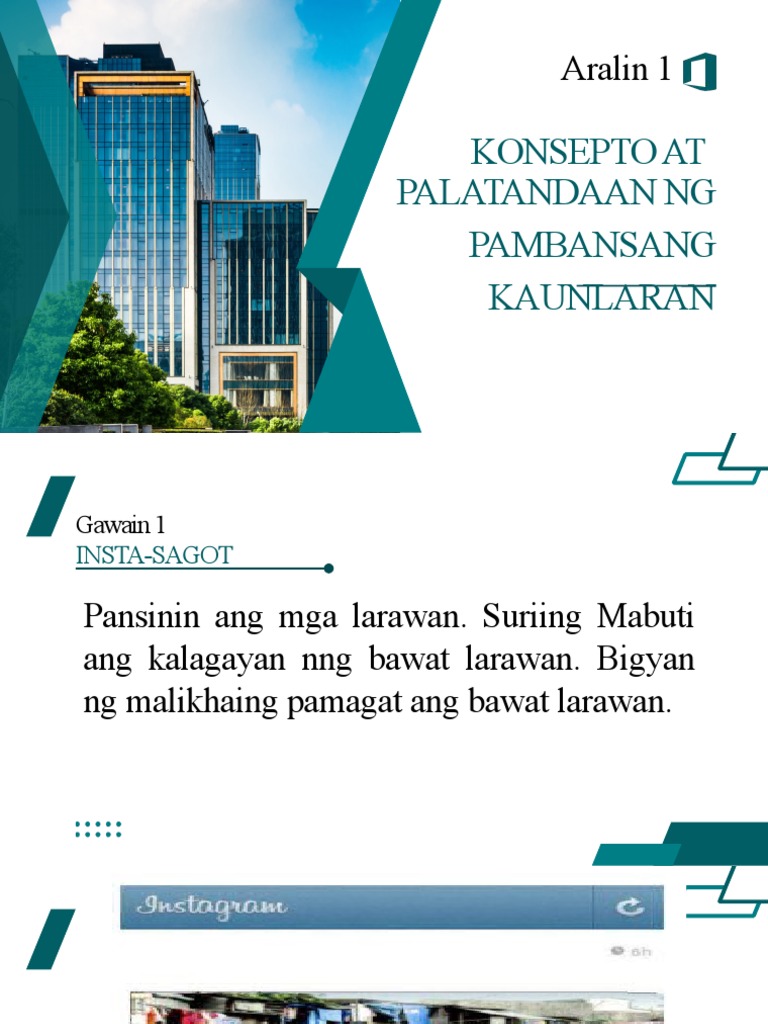 Lesson 1 Konsepto NG Pambansang Kaunlaran | PDF