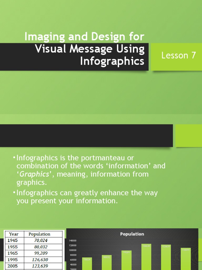 Lesson 9 Imaging and Design For | PDF | Infographics | Visual Journalism