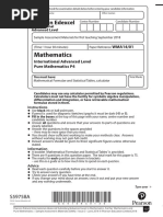 2024-Oct - Edexcel P3 MATHS QUESTION PAPER | PDF | Trigonometric ...