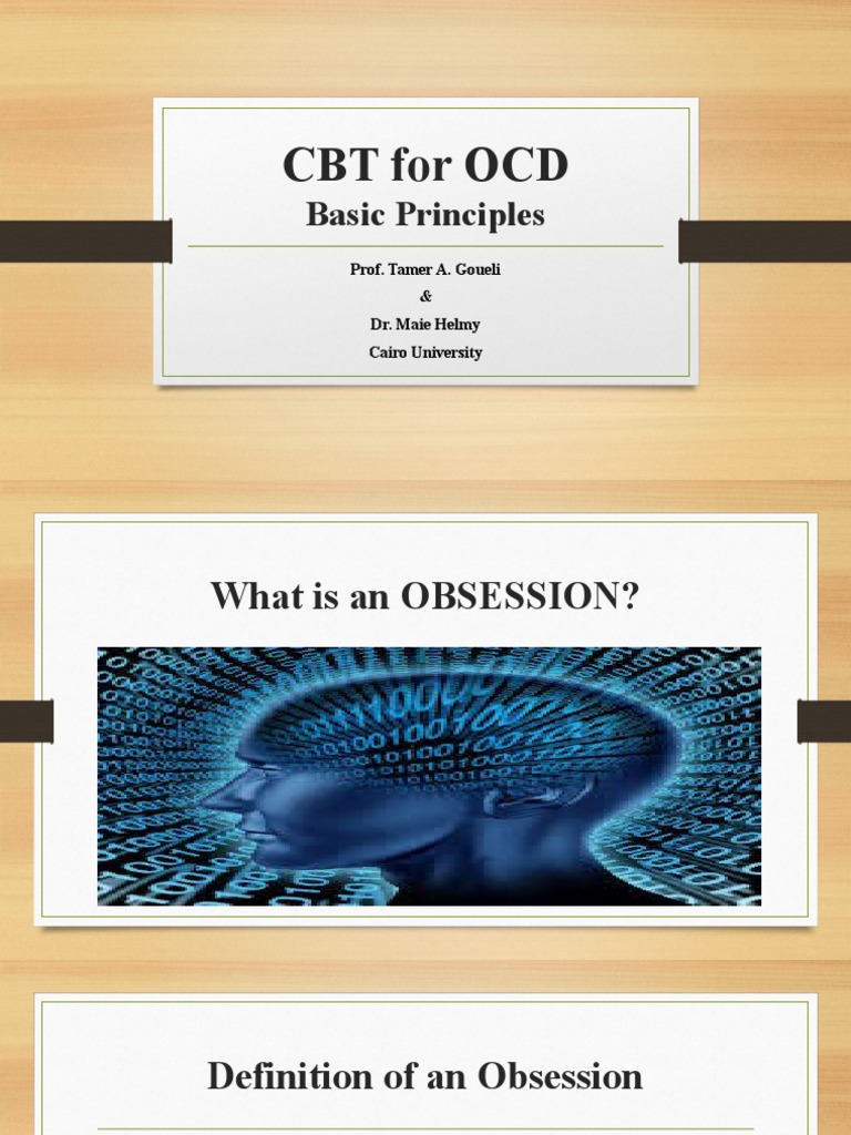 CBT For OCD | PDF | Obsessive–Compulsive Disorder | Cognitive Behavioral Therapy