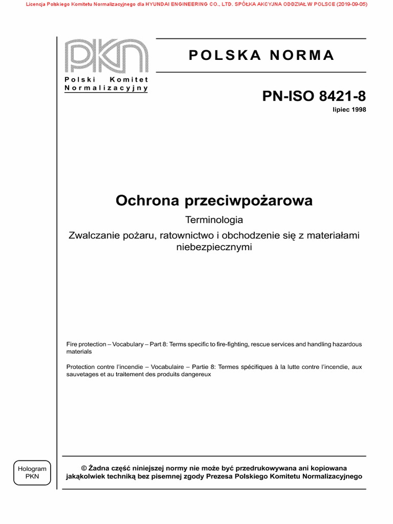 PN Iso 8421 8 - 1998P | PDF