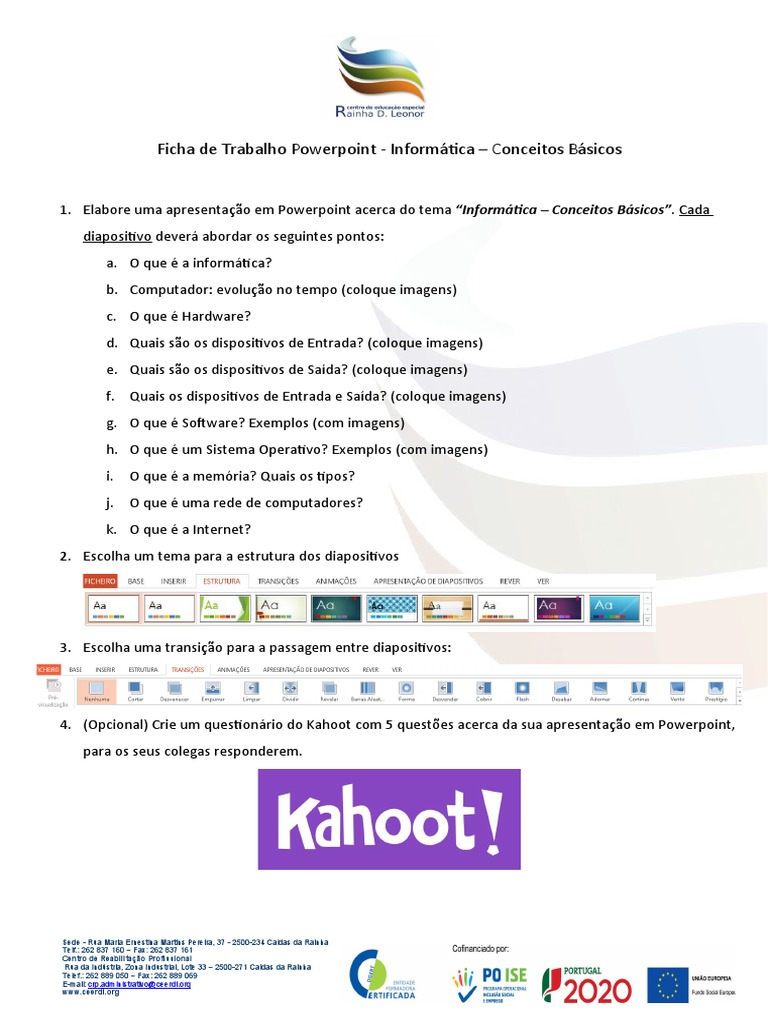 Powerpoint - Informática Conceitos Básicos | PDF