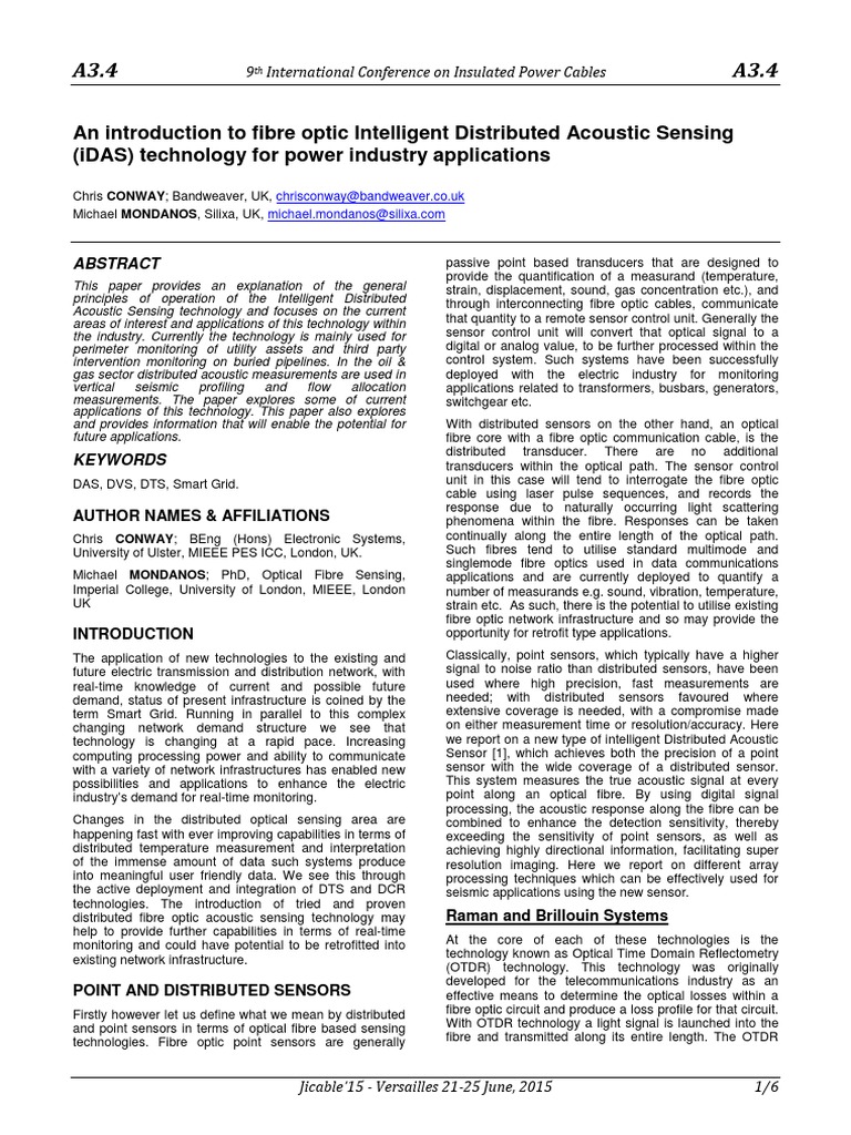 iDAS Technology in Power Industry | PDF | Fiber Optic Communication ...