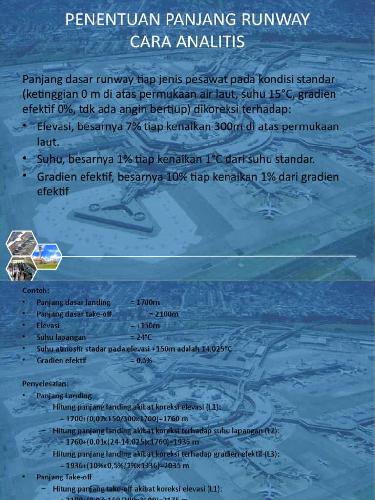 Perencanaan Runway | PDF