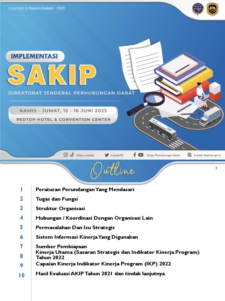 Implementasi SAKIP Ditjen Hubdat Part 12 | PDF