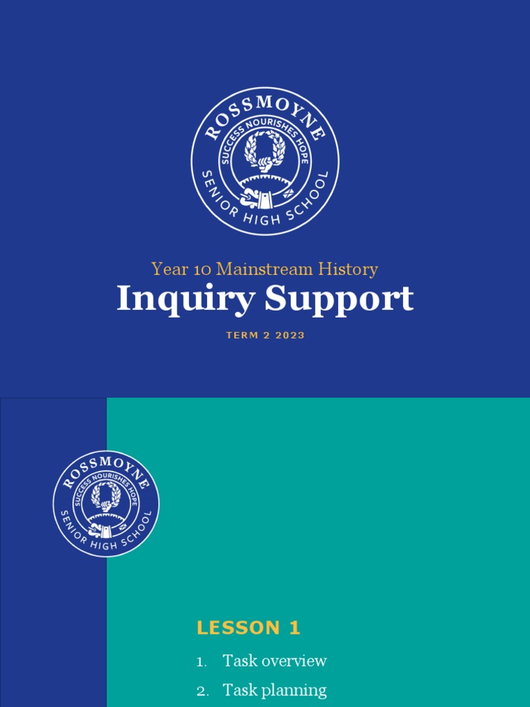Year 10 History: Civil Rights Inquiry | PDF | Information