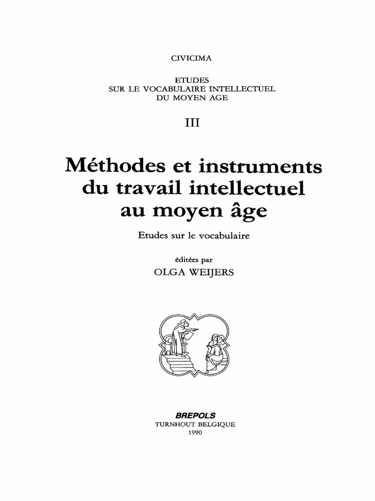 Key Terms in Medieval Theological Vocabulary. 1. Lectio, Quaestio ...