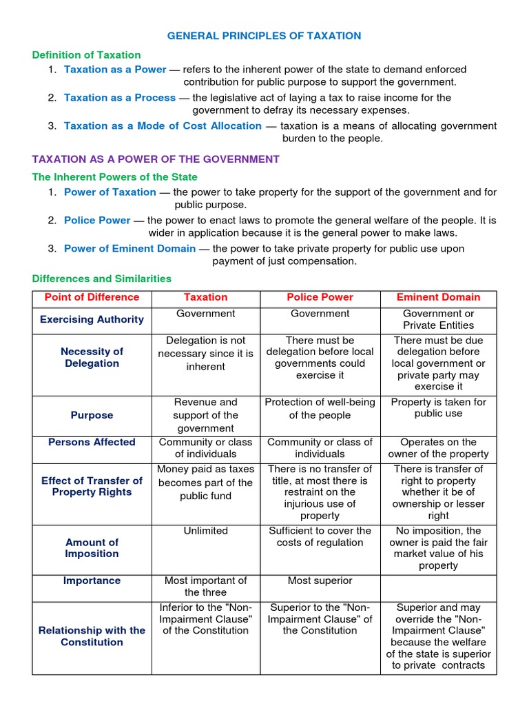 Reo Notes - Tax | PDF | Gross Income | Taxes