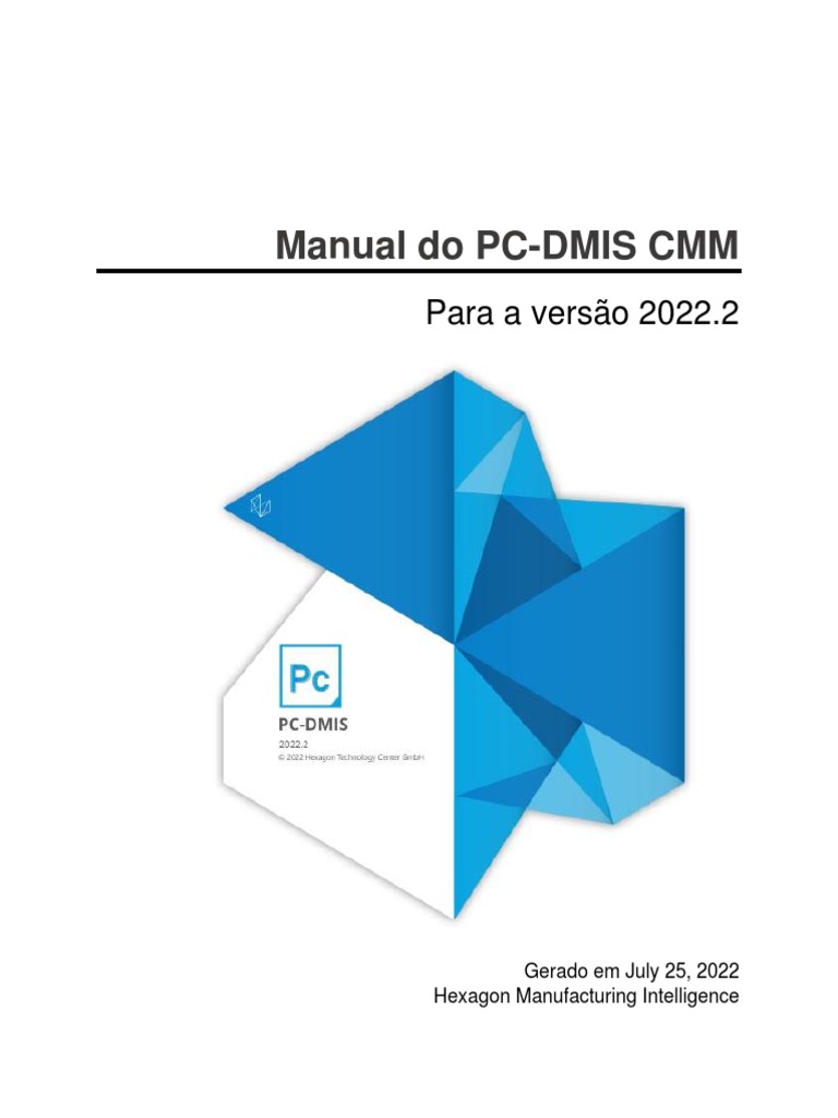 PT Pcdmis 2022.2 CMM Manual | PDF | Janela (informática) | Programas