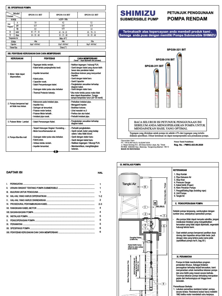 Spek Pompaum Spg30 311 Bit | PDF | Teknologi & Rekayasa