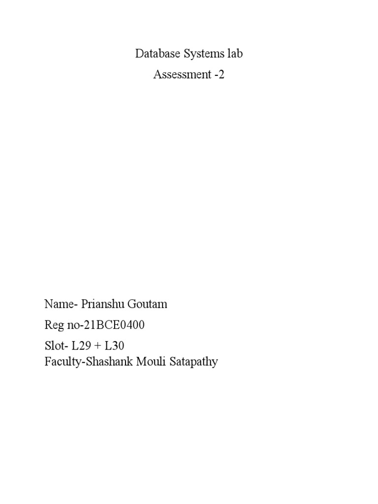 Database Systems Lab 2 Download Free Pdf Salary Social Security Number