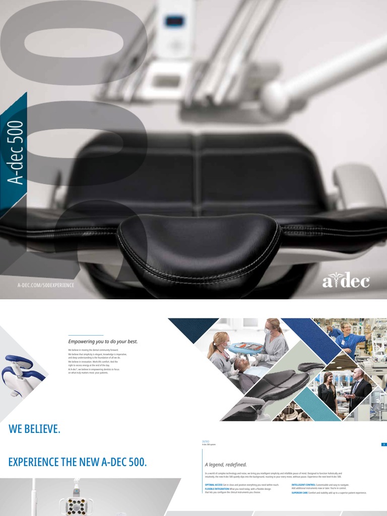 ADEC 500-Dental | PDF | Chair