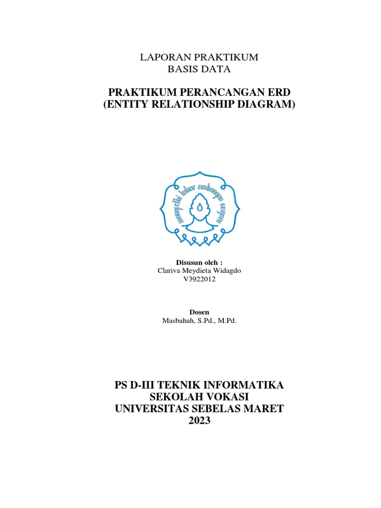 V3922012 Clariva TI D ERD (Revisi) | PDF | Komputer