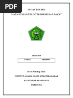 Wesler Bellevue Intelligence Scale (WBIS) Test - Administrasi Tes ...