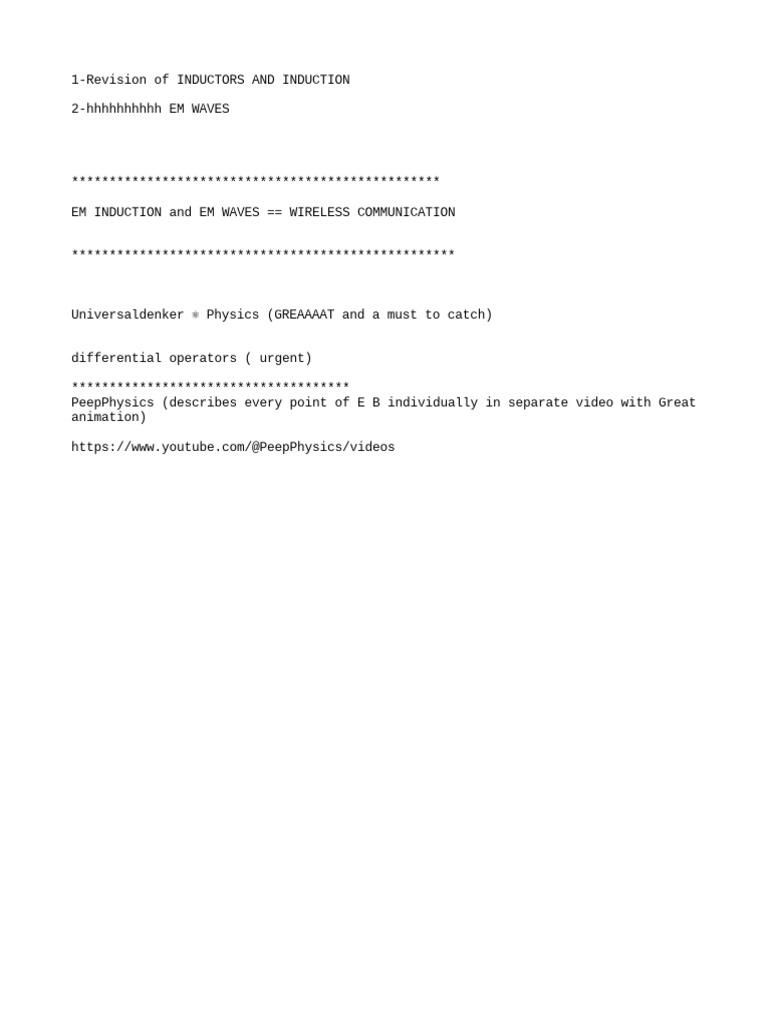 Physics With Professor Matt Anderson | PDF | Science & Mathematics ...