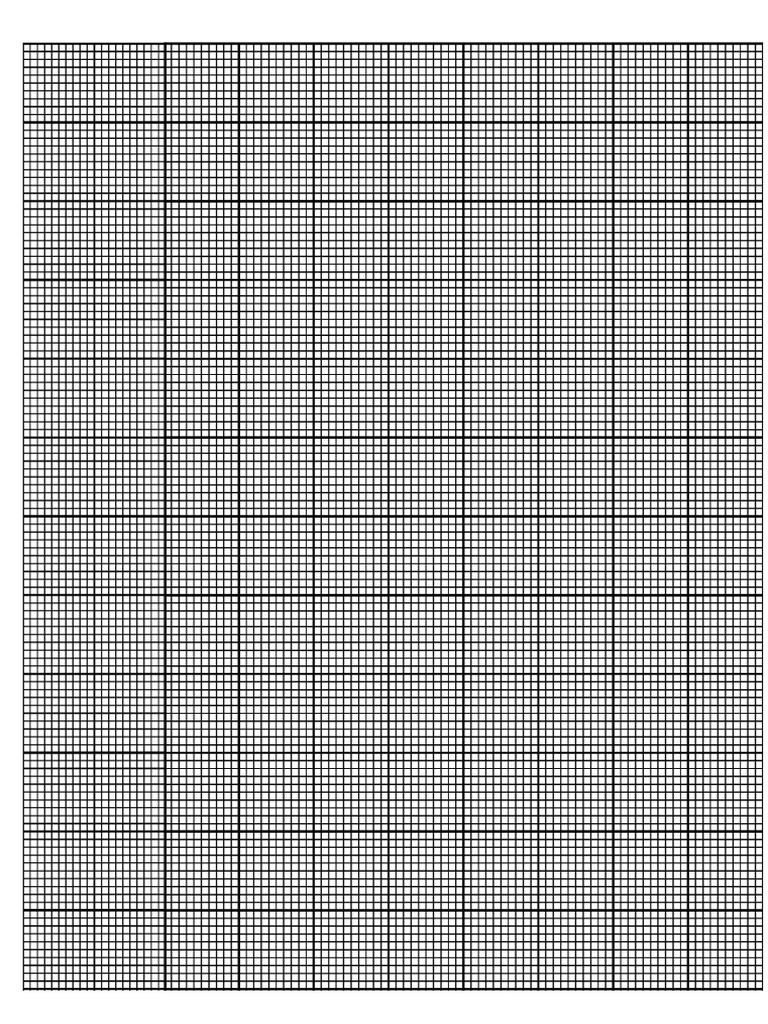 10 Squares Per Inch Black Graph Paper Legal Watermarked | PDF