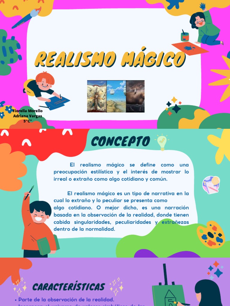 Concepto Y Características Del Realismo Mágico Pdf Las Artes