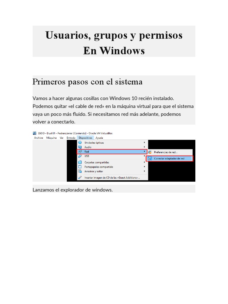 Guia de Usuarios y Permisos | PDF | Archivo de computadora | Usuario ... Guia de Usuarios y Permisos | PDF | Archivo de computadora | Usuario ...
