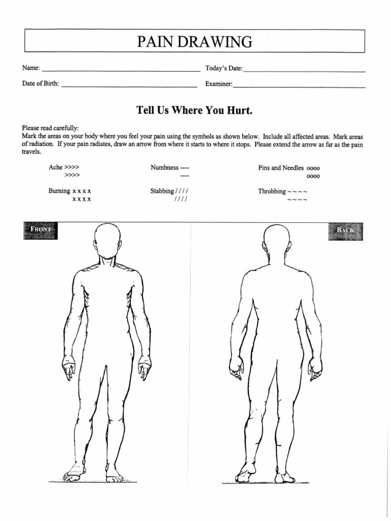 Ransford Pain Drawing | PDF