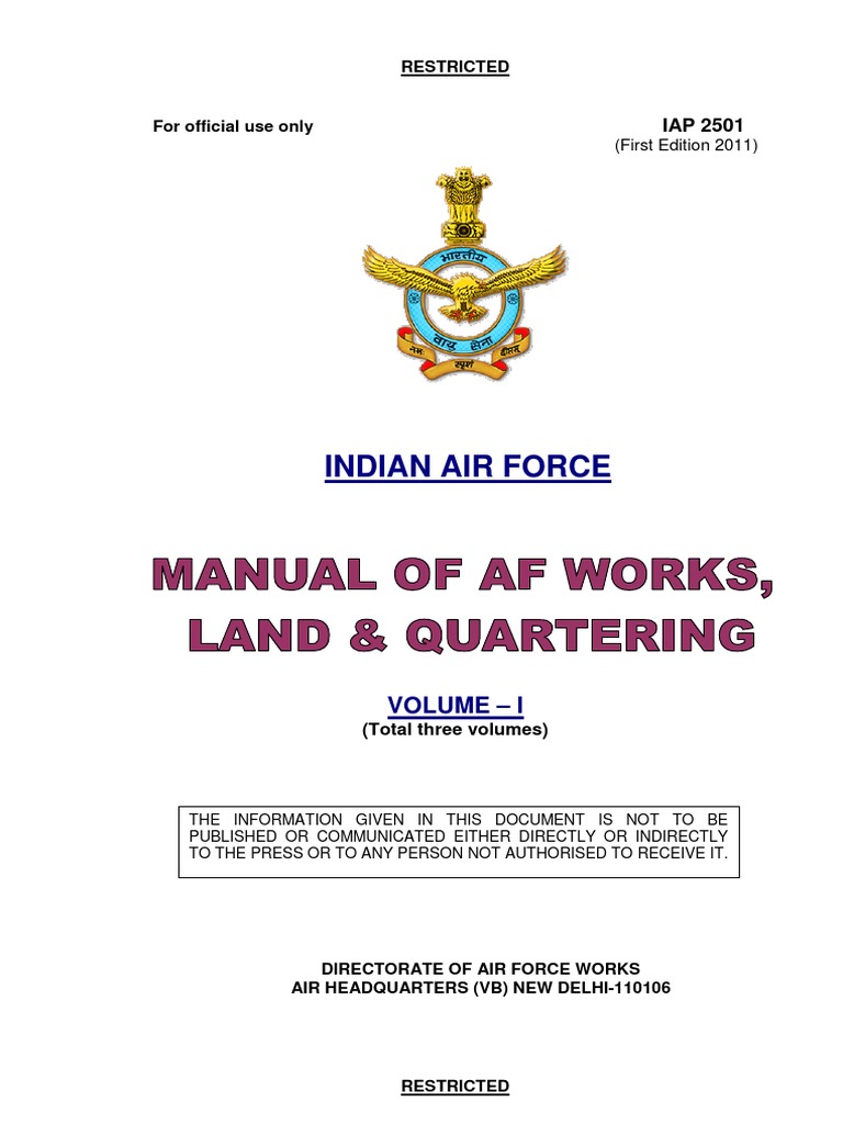 IAP 2501 Volume 1 | PDF | Staff (Military) | Commander In Chief