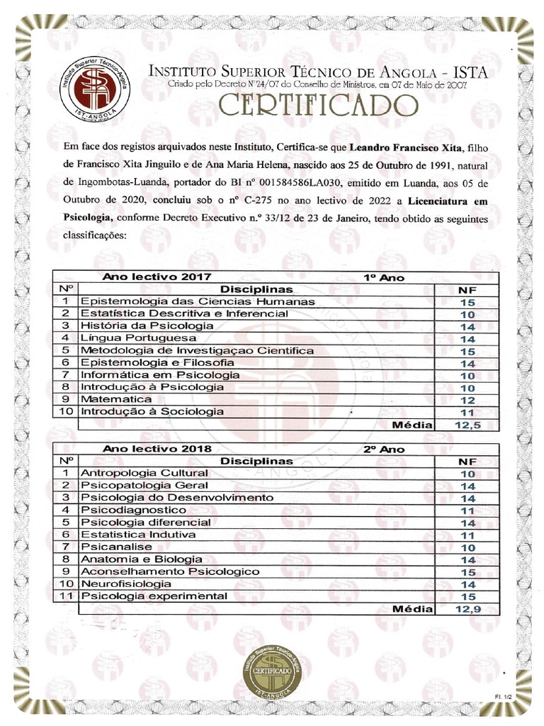 Diploma Do Ista - 12-25-2022-171255 | PDF