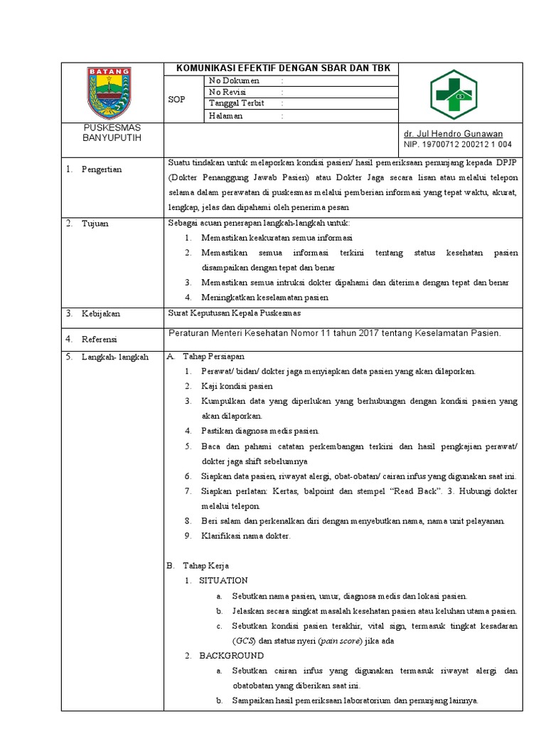 Kriteria 5.3.2 EP 1 | PDF