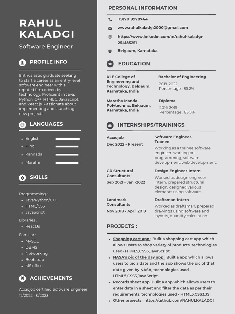 Rahul Kaladgi Pdf Html5 Java Script