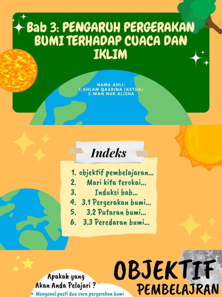 Bab 3 Pengaruh Pergerakan Bumi Terhadap Cuaca Dan Iklim | PDF