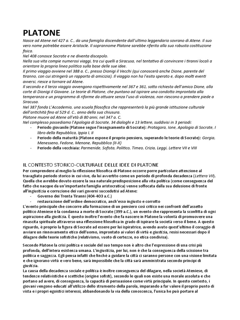 Platone | PDF