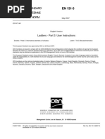 EN 131 Ladder Standards Overview | PDF | Ladder