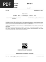 BS en 131-1-2015+a1-2019 | PDF | Ladder