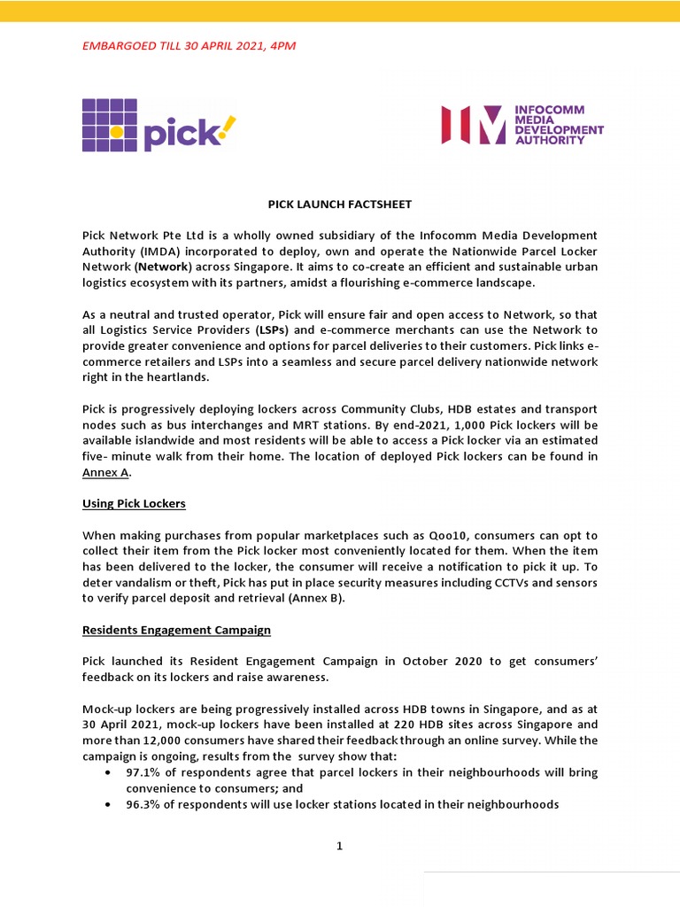 Pick Locker Locations in Singapore | PDF | Housing | Urban Renewal